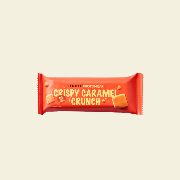 Crispy Caramel Crunch Protein Bar - Lychee Egypt