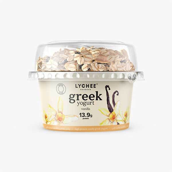 Greek Yogurt Granola Vanilla 180gm From Lychee in Egypt