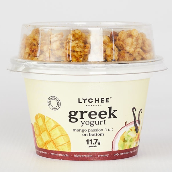 Greek Yogurt Granola Mango Passion 180 gm - Lychee Egypt